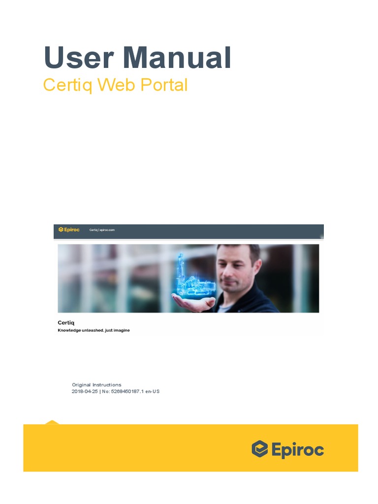 5268450187.1 en-US-User Manual Certiq Web Portal | PDF | Wireless Access Point | Icon (Computing)