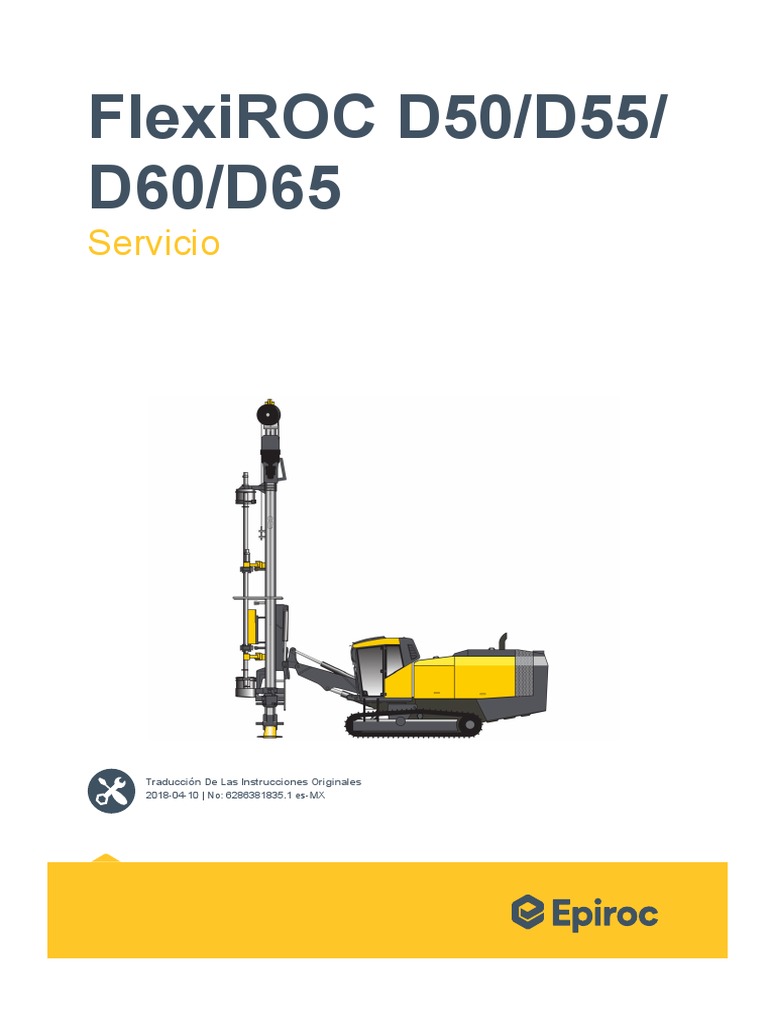 6286381835.1 es-MX Maintenance Schedules FlexiROC D50 - D55 - D60 - D65 ...