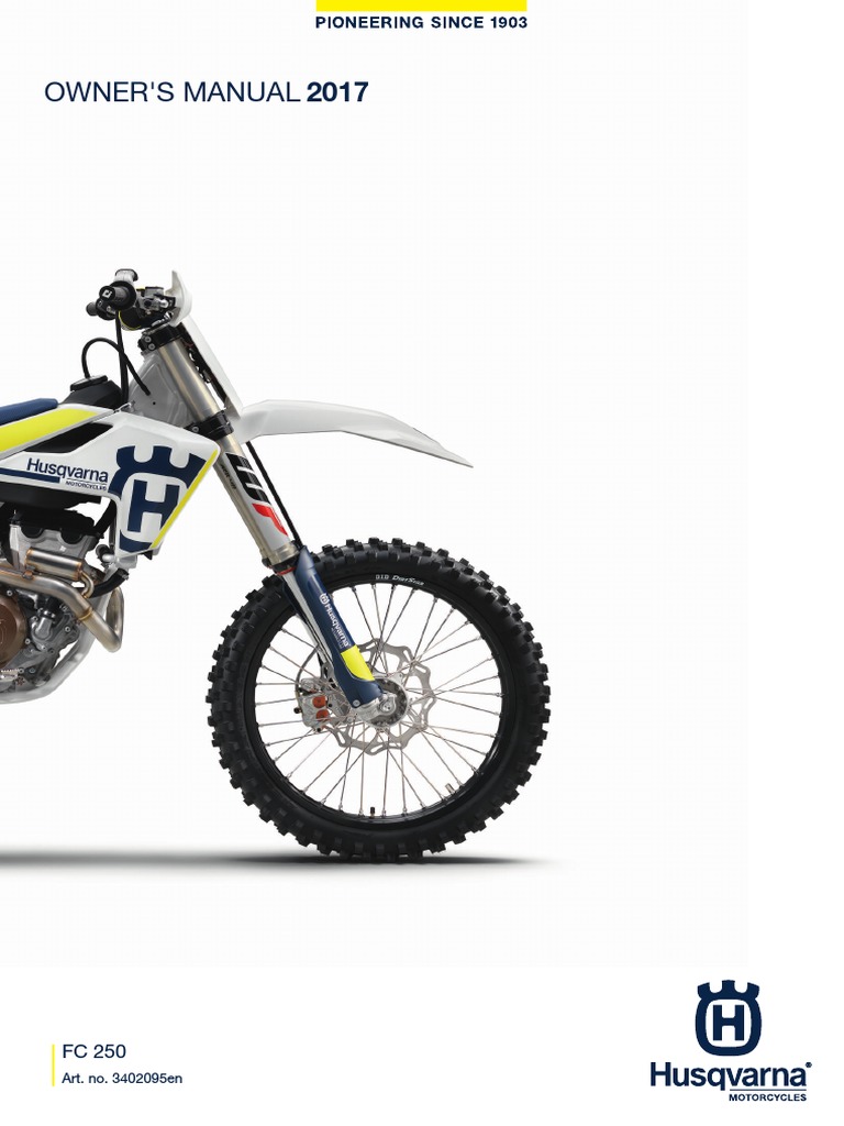 Husqvarna Fc250 2017 | PDF