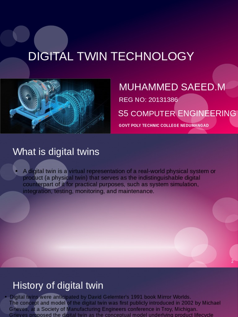 Digital Twins | PDF | Physical Sciences | Computing