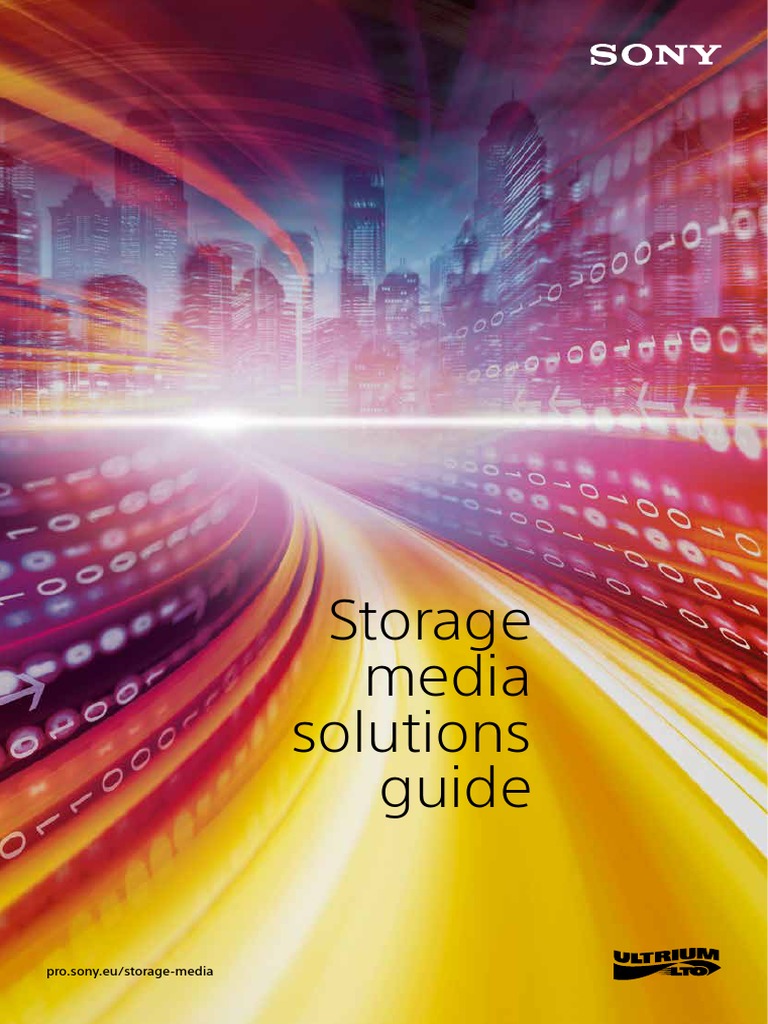 LTO Sony | PDF | Computing