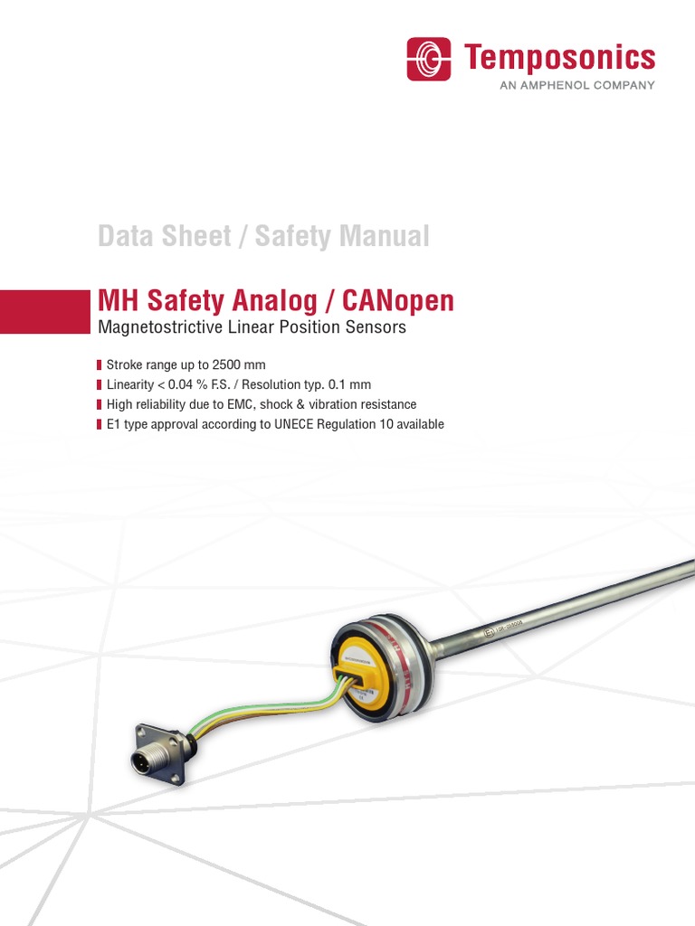 Data Sheet MH-Series MH Safety 551305 en | PDF | Electrical Engineering ...