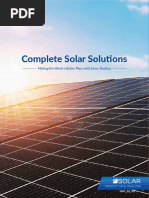 550W Half-Cut Solar Panel Datasheet | PDF | Solar Panel | Solar Power