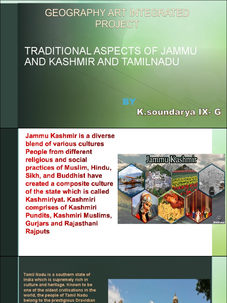 Traditional Aspects of Jammu and Kashmir | PDF | Indian Cuisine | Foods