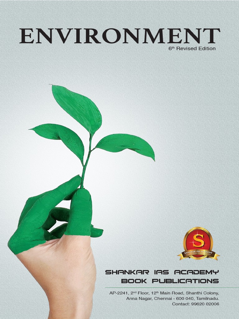 Environment by Shankar IAS 6TH Edition | PDF | Biodiversity | Ecology