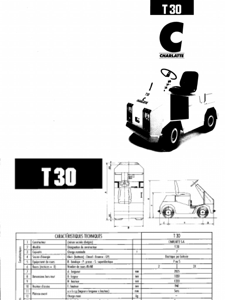 Charlatte t30 | PDF