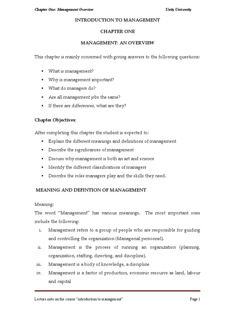 Chapter 1 Managment | PDF | Science | Knowledge Chapter 1 Managment | PDF | Science | Knowledge