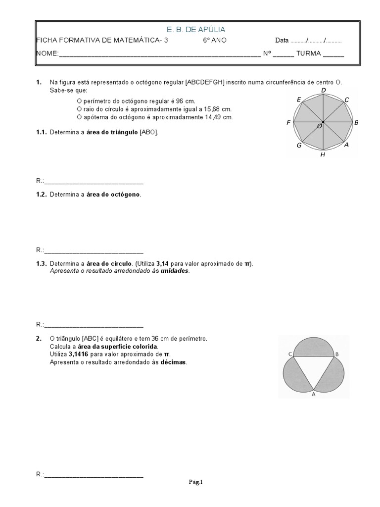 Ficha Formativa-3 Mat6!22!23 | PDF