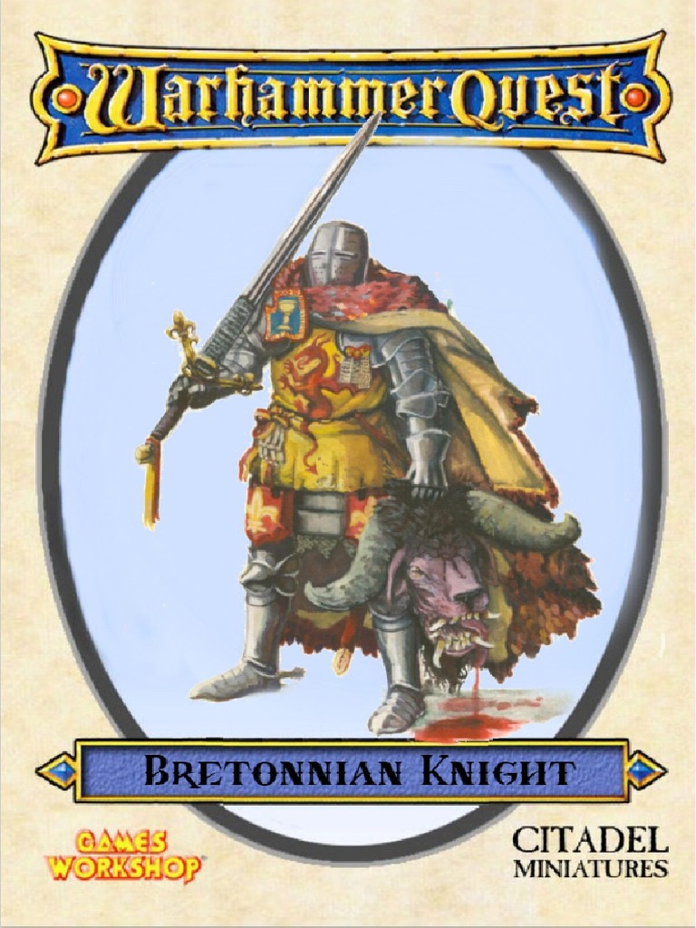 Bretonnian Questing Knight Guide | PDF | Knight