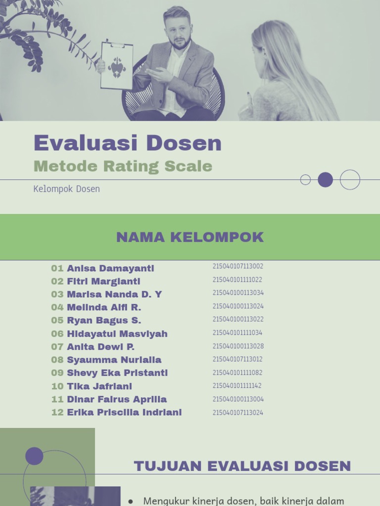 Metode Rating Scale Evaluasi Dosen_MSDM. (1) | PDF