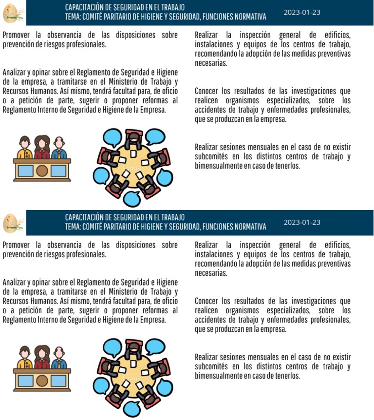 Charla de Comite Paritario | PDF Charla de Comite Paritario | PDF