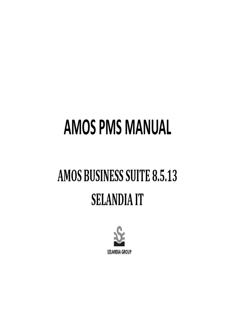 Amos PMS Guide | PDF | Login | Software