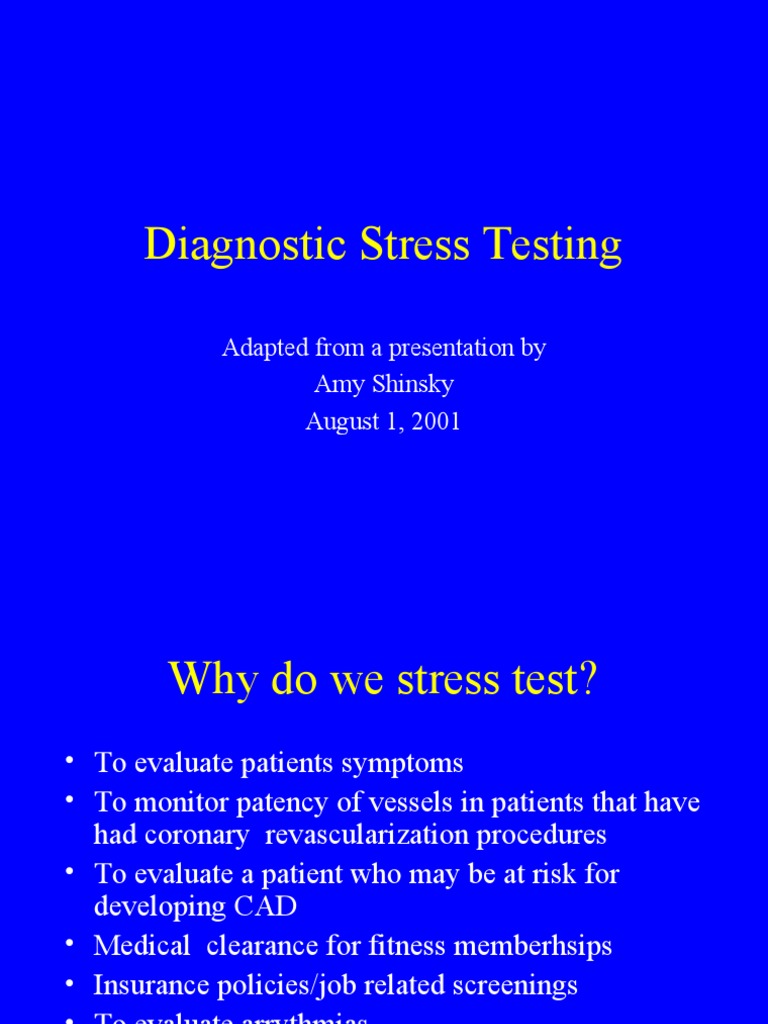 Stress Testing | PDF | Heart | Echocardiography
