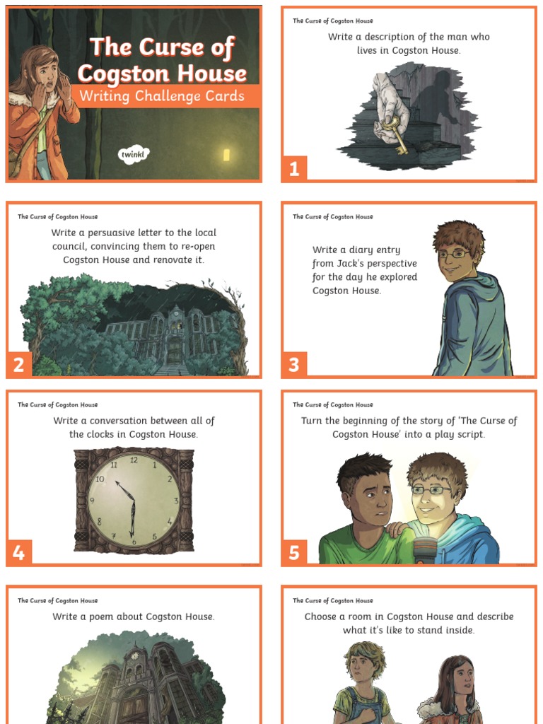 Writing Challenge Cards | PDF