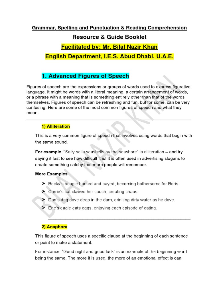 Rhetorical Devices | PDF | Paradox | Sentence (Linguistics)