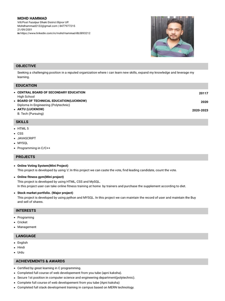 Updated Resume | PDF