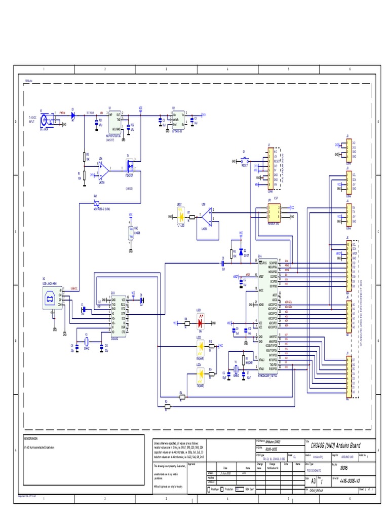 CH340G Arduino1 Diagrama | PDF | Electrical Engineering