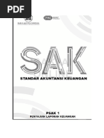 Perubahan Nomor PSAK 2024 | PDF