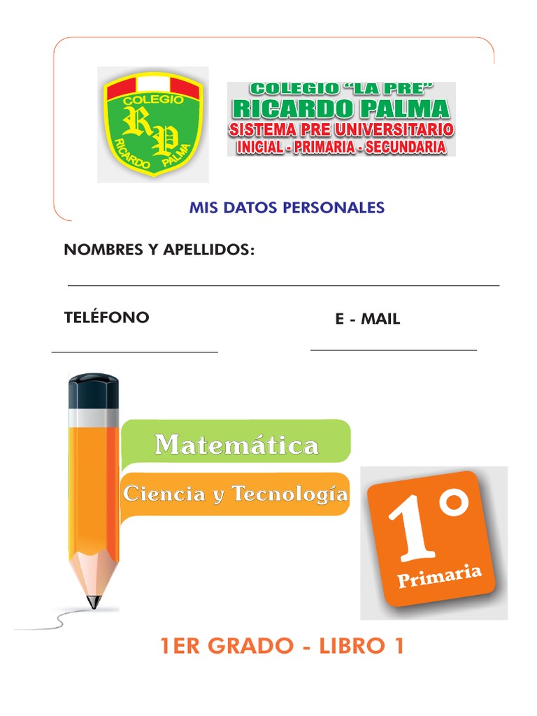 LIBRO 1 - CIENCIAS 1° Grado | PDF | Conjunto (Matemáticas) | Matemáticas