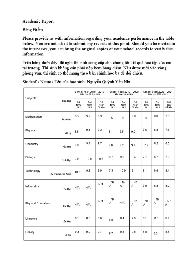 Academic Report | PDF