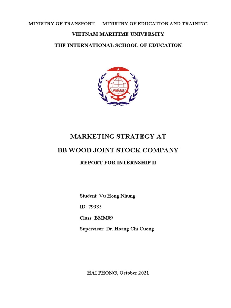 Vũ H NG Nhung | PDF | Marketing | Strategic Management