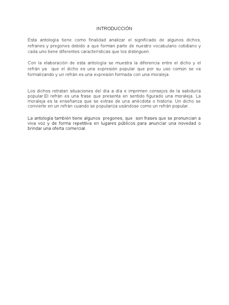 INTRODUCCIÓN | PDF | Estudios de idiomas extranjeros