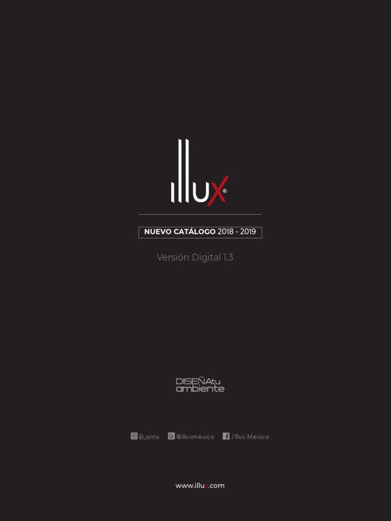 Catalogo Illux 2018 2019 | PDF | Diodo emisor de luz | Diseño de interiores