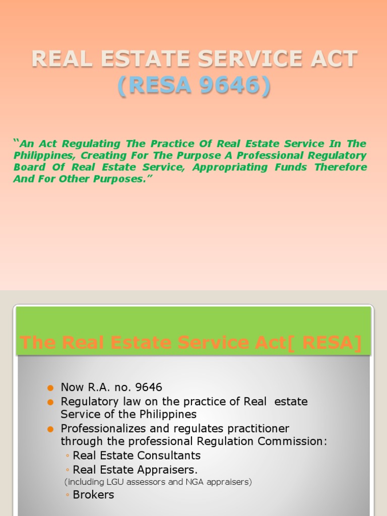Real Estate Service Act REM1 | Download Free PDF | Real Estate Appraisal | Licensure