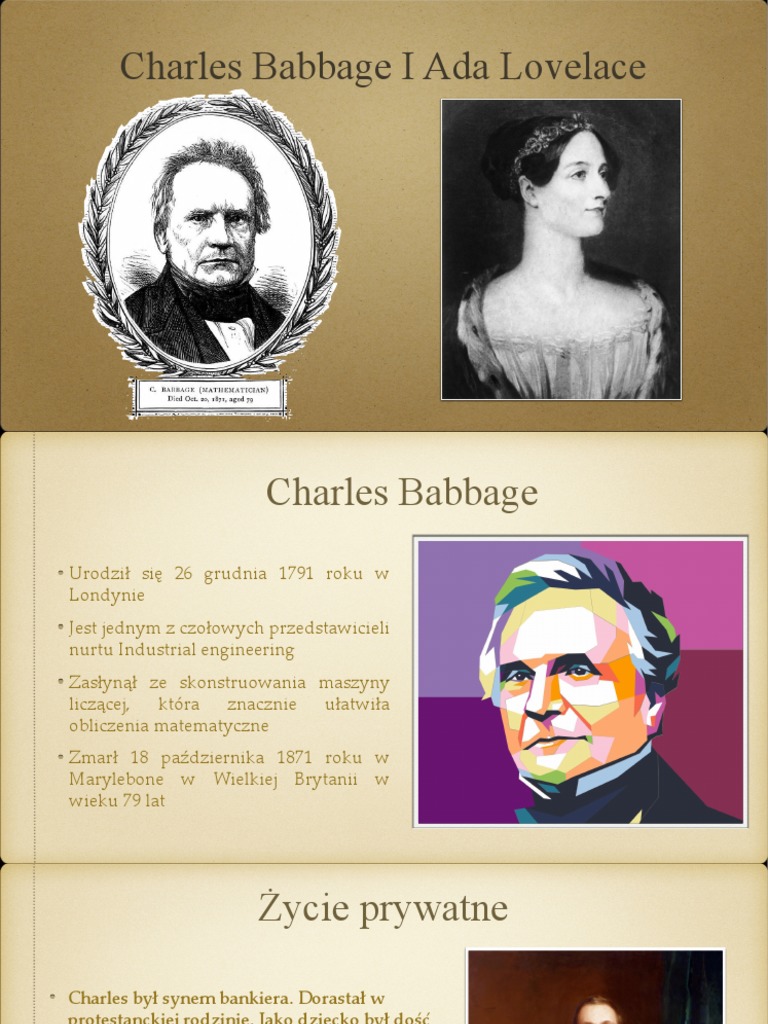 Charles Babbage I Ada Lovelace | PDF