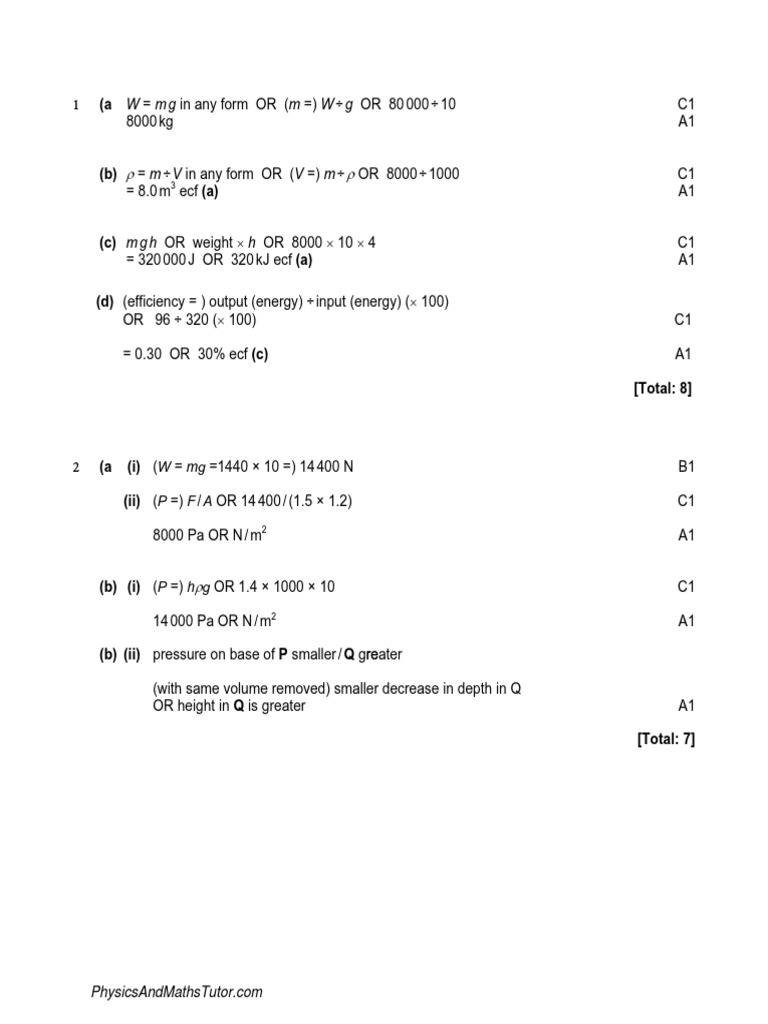 Mass & Weight 1 MS | PDF | Physics | Continuum Mechanics