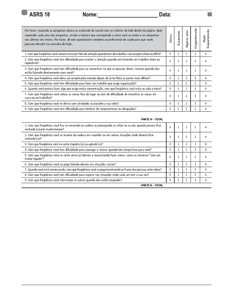 Asrs 18 Usar Esse Protocolo | PDF