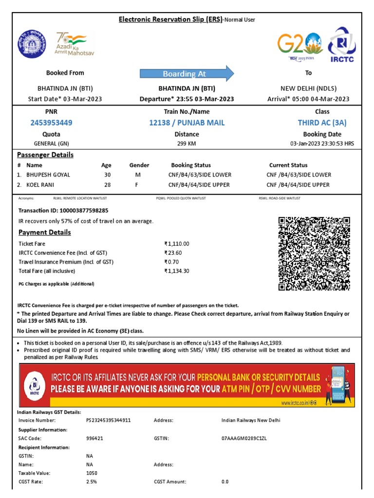 Bti To Delhi | Download Free PDF | Service Industries | Payments