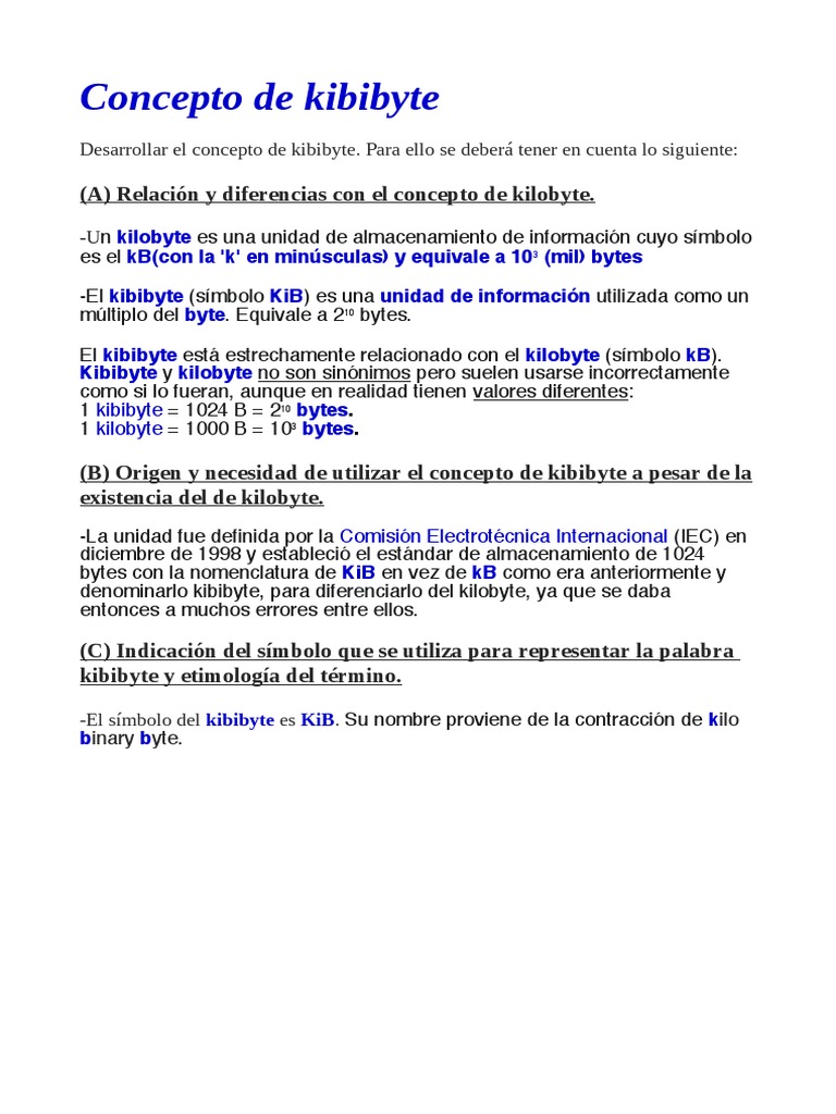 BGonzález Tema 1 Kibibyte | PDF | Hogar, jardinería y bricolaje