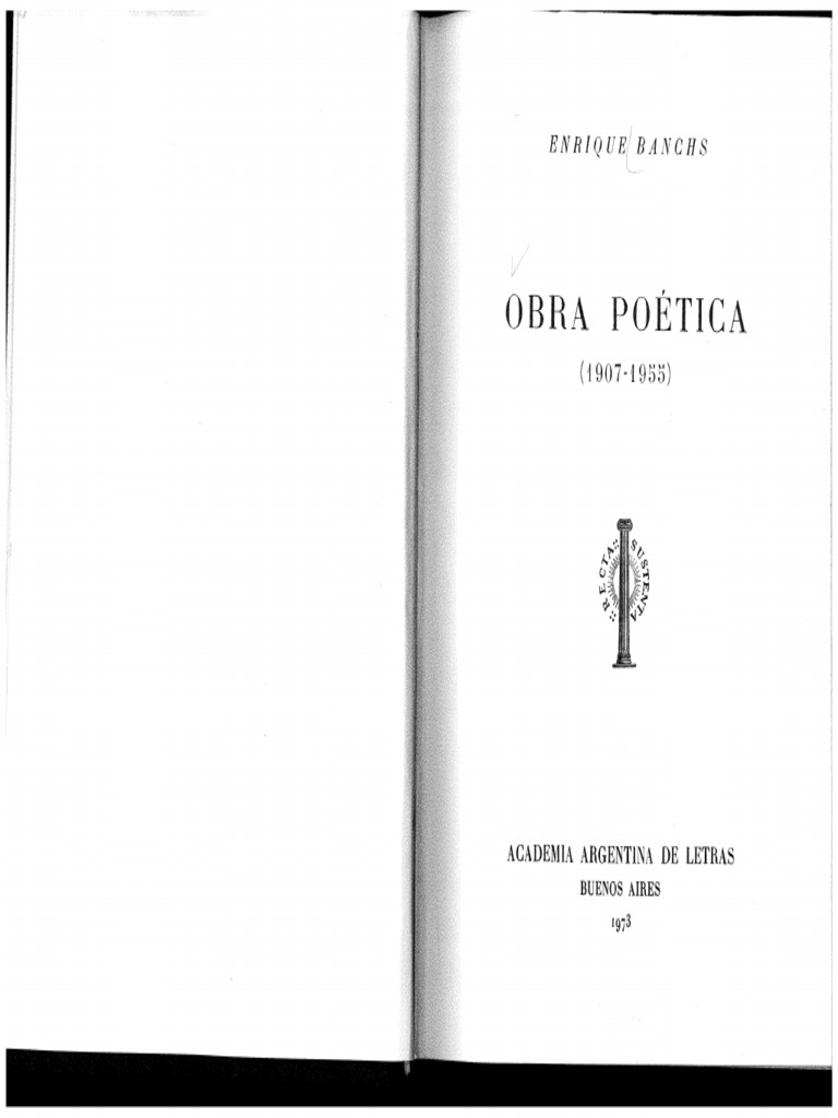 Enrique Banchs - La Urna 1911 | PDF
