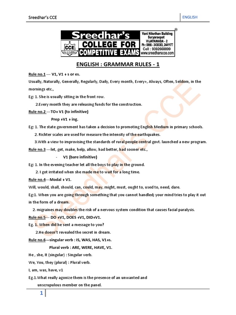 75 Rules Visu | PDF | English Language | Languages