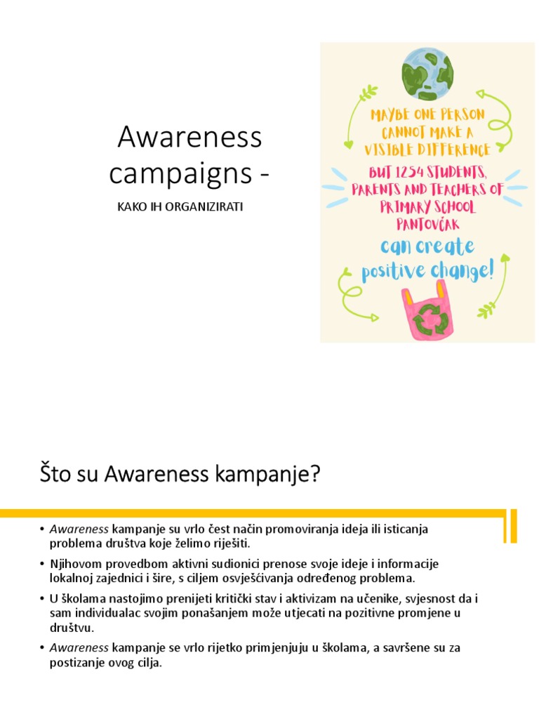 Awareness Campaigns | PDF