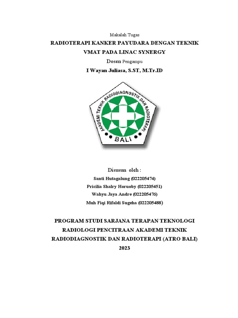 Makalah RTT | PDF | Kesehatan Holistik | Sains & Matematika