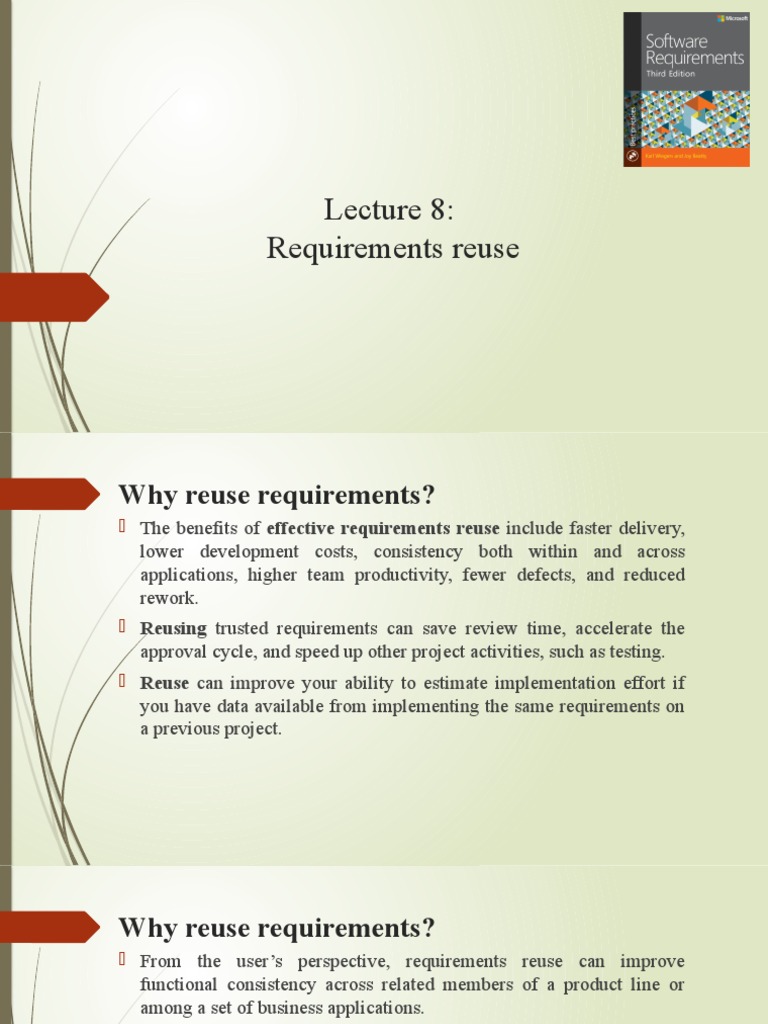 Lecture 08 | PDF | Software Development | Information Technology