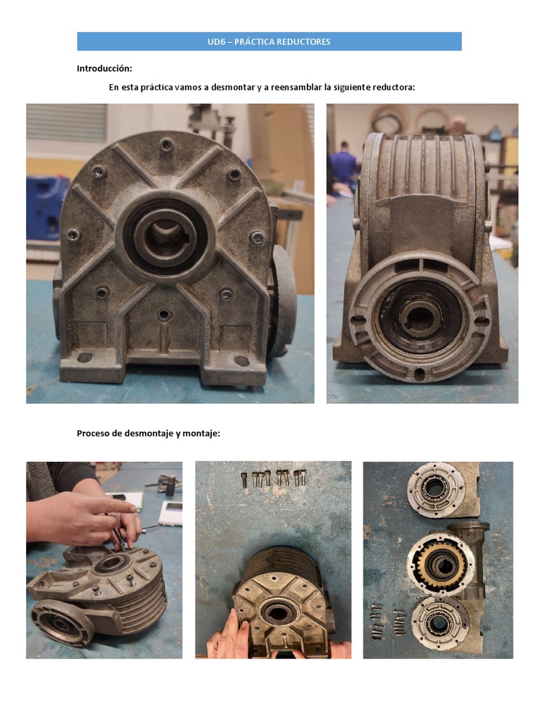 UD6 Practica Reductores | PDF
