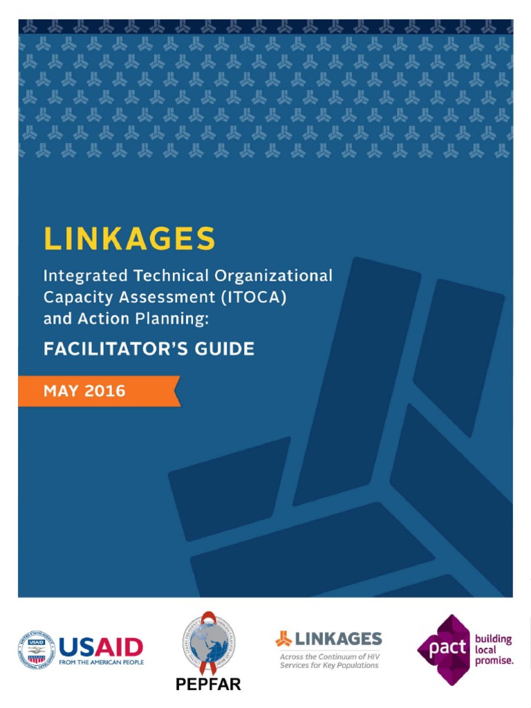 Linkages ITOCA - Facilitators Guide | PDF | President's Emergency Plan For Aids Relief | Hiv/Aids