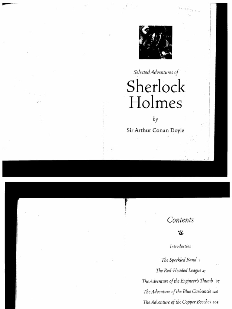 Sherlock Homes | PDF