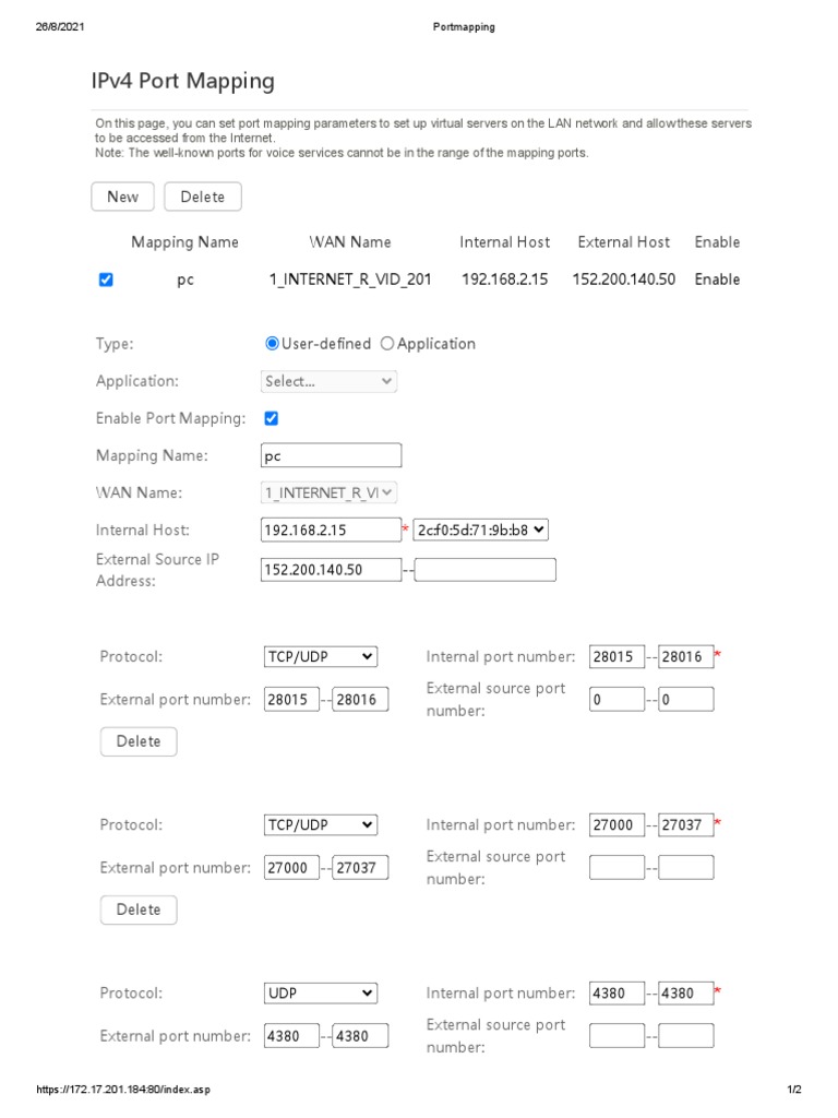 EG8145V5 | PDF | Port (Computer Networking) | Internet Protocol Suite