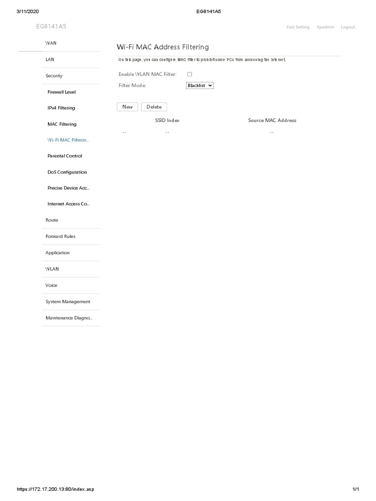 Wi-Fi Mac Address | PDF