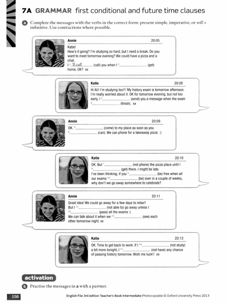 Conditional Sent. and Time Clauses - Grammar | PDF