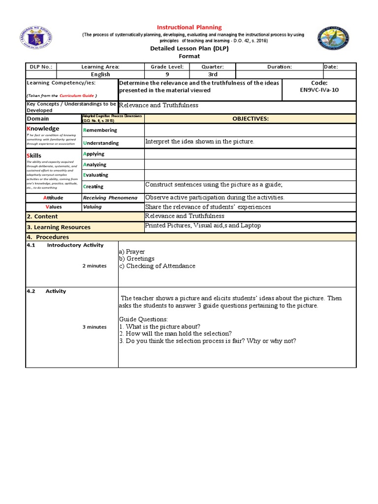 Truthfulness and Relevance | PDF | Learning | Idea