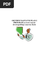 Predvjezbe Za Pisana Slova | PDF