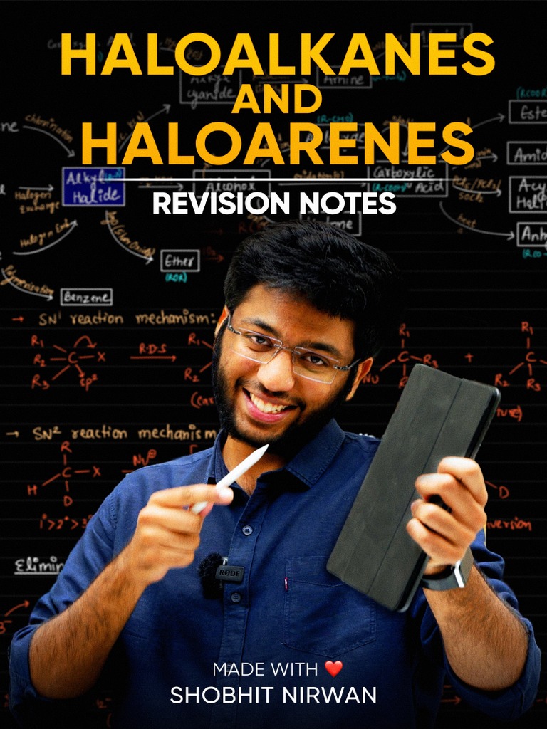 Haloalkanes and Haloarenes Shobhit Nirwan | PDF | Chemical Reactions ...