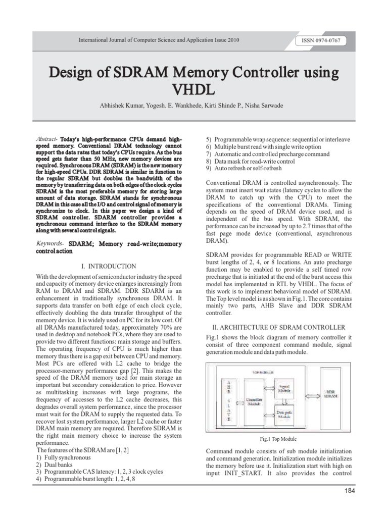 SIBR Technical Review Cover | PDF | Dynamic Random Access Memory | Computer Memory