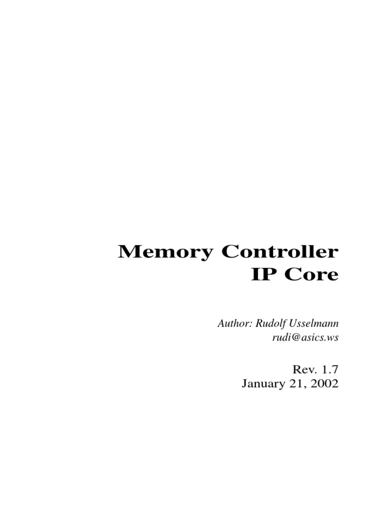 MC Doc | PDF | Flash Memory | Computer Memory