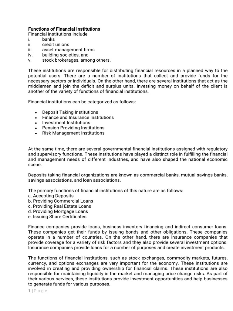 ACC 207 Money, Supply, and Demand | PDF
